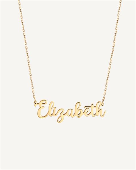 Cursive Name Necklace Monday Monarch