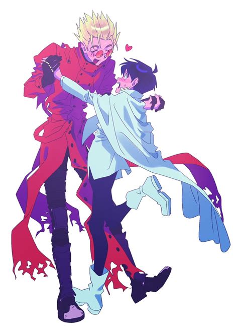 Vash The Stampede And Meryl Stryfe Trigun Drawn By H Ysk Danbooru