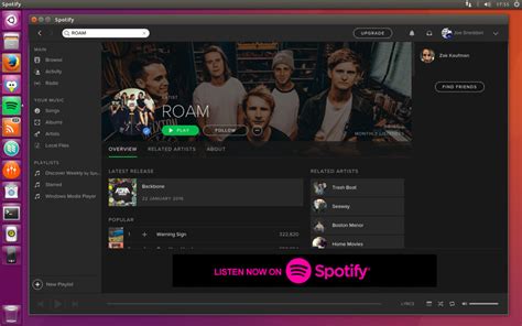 How To Add A Unity Quicklist To Spotify For Linux OMG Ubuntu