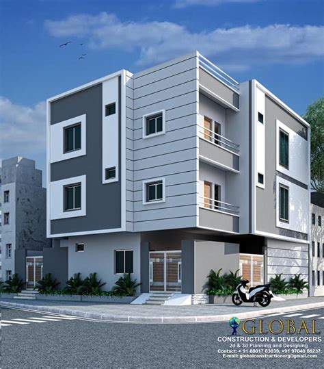 Mohammad Saifuddin Sami On Linkedin Proposed 2d And 3d Elevation For Mr Firdous Location