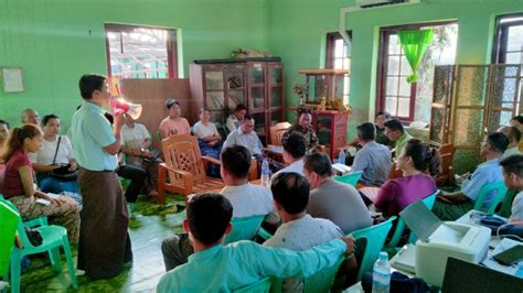 ရခိုင်ပြည်နယ် ၊ရသေ့တောင်မြို့၌ ဗိုလ်ချုပ်အောင်မျိုးထွန်း၊ဗျူဟာမှူး