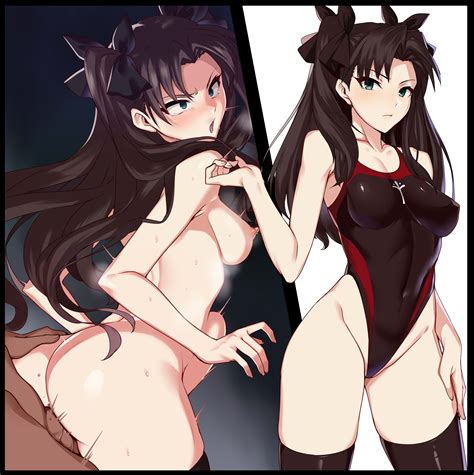 Miga Migao Tohsaka Rin Fate Stay Night Fate Series Ass Grab