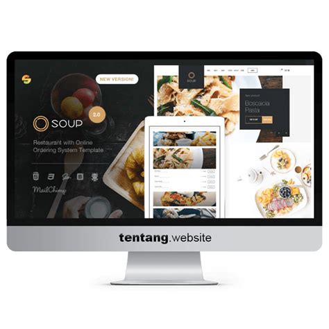 Jual Soup Restaurant With Online Ordering System Template Shopee