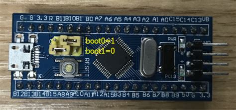 3 stm32 boot模式设置