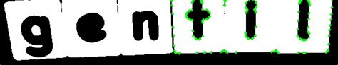 opencv find contiguous black pixels in image stack overflow
