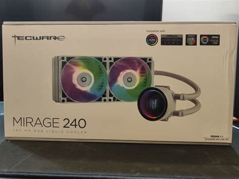 Tecware Mirage Rgb 240 Aio Cpu Liquid Cooling Computers And Tech Parts And Accessories Computer