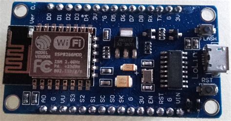 Moduł WIFI NodeMcu V LOLIN ESP pierwsze uruchomienie na Linuksie