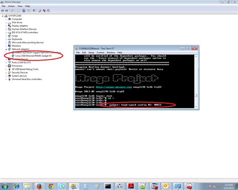 Ethernet RNDIS Gadget Hangs All Linux Consoles Processors Forum Processors TI E E Support