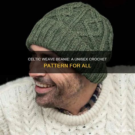 Celtic Weave Beanie A Unisex Crochet Pattern For All Cycrochet