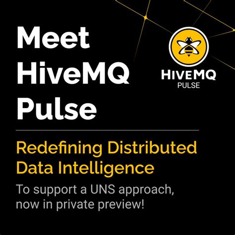 hivemq pulse distributed data intelligence platform hivemq