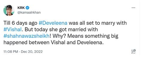 kamaal r khan is heartbroken that devoleena bhattacharjee rejected him