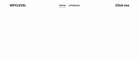 dropdown mega submenu from top screen mortar menu