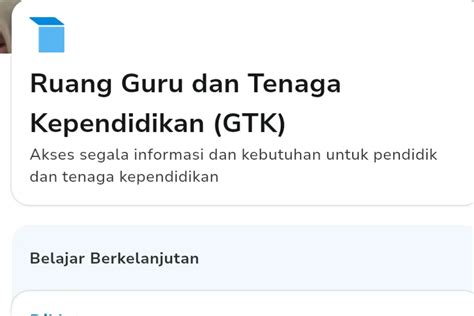 Update Terbaru Info GTK Lengkap Dengan Cara Memastikan Data Valid Lebih Cepat Poskota