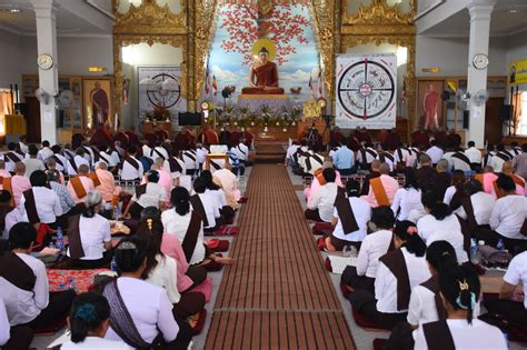 တောင်ကြီးမြို့တွင် သင်္ကြန်ကာလ တရားစခန်း ၊ တရားရိပ်သာ ဝင်ရောက်သူ များပြား Eleven Media Group