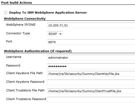 Jenkins Websphere Deployer Plugin Fails Stack Overflow