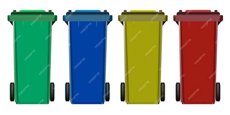 Premium Vector Garbage Sorting Recycling Garbage Collection
