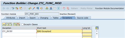 SAP ABAP Function Modules TutorialsCampus