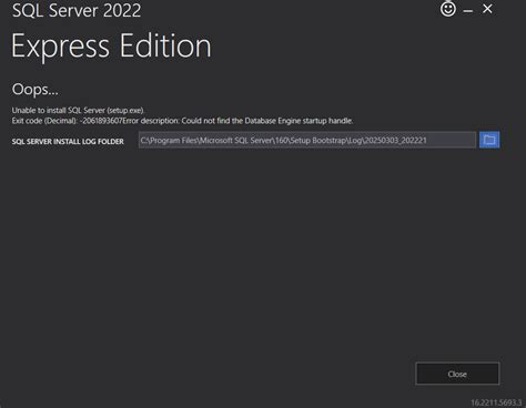 I Cannot Able To Install Sql Express Edition It Is Showing Error Microsoft Qanda