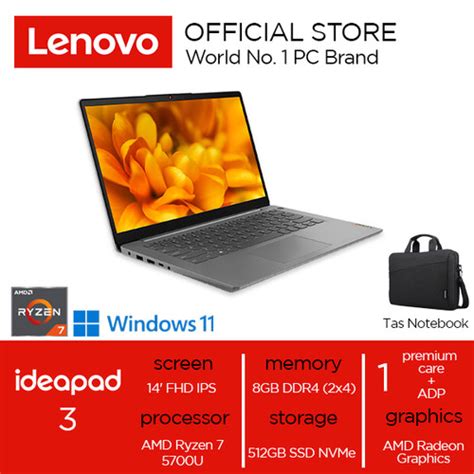 Jual Lenovo Ideapad Alc Ryzen U Gb Gb Fhd Ips W Ohs Grey Kota Semarang