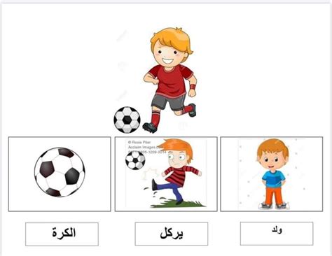 بطاقات عمل تعليم تكوين الجمل لأطفالنا مدونة جنى للأطفال Alphabet