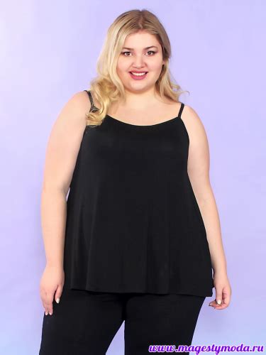 Майка на тонких бретелях Magesty