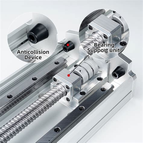Linear Guide Ball Screw Actuator Robotic Arm Xyz Platform Bos102 Linear Module Products From