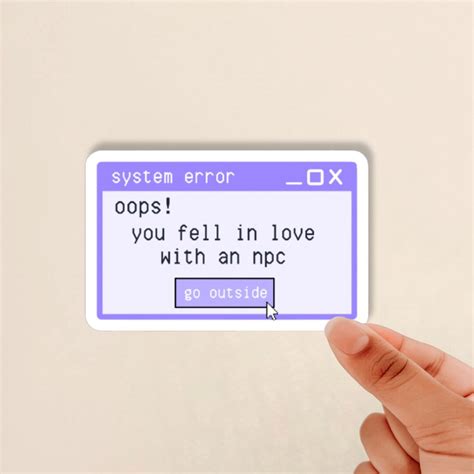 error pop up window sticker dnd sticker funny rpg sticker video game