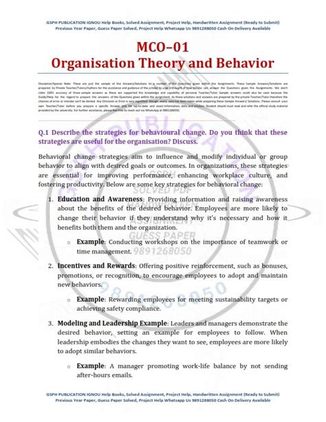 IGNOU MCO 01 Solved Assignment 2024 25 English Medium IGNOU Solved Assignment 2024 25 Download Pdf