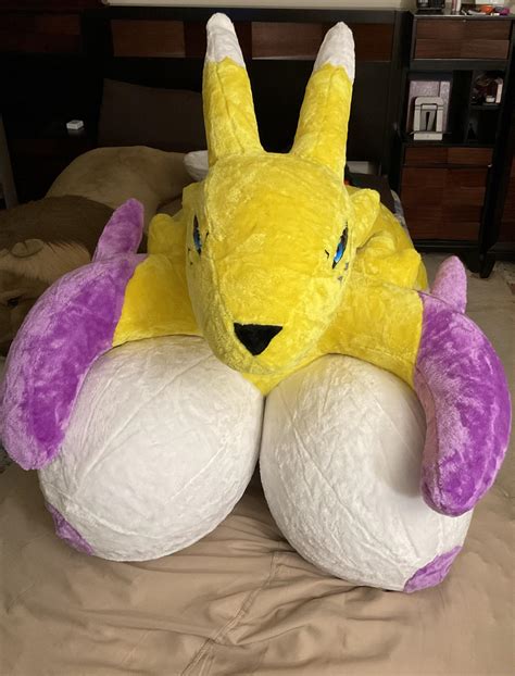 Inflatable Custom Renamon Printed With Fur By Hongyitoys R