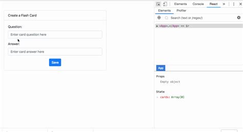 github beaudspencer react flash cards a react js application for
