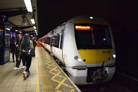 British Rail Class 357 Electrostar C2c Class 357022 At West Ham