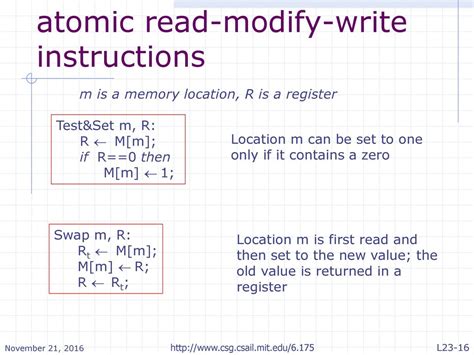Symmetric Multiprocessors Synchronization And Sequential Consistency