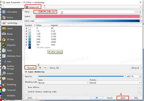 Qgis区域图片上色 Qgis分区上色 Csdn博客