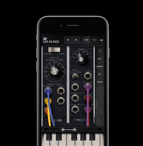 Moog Model 15 App