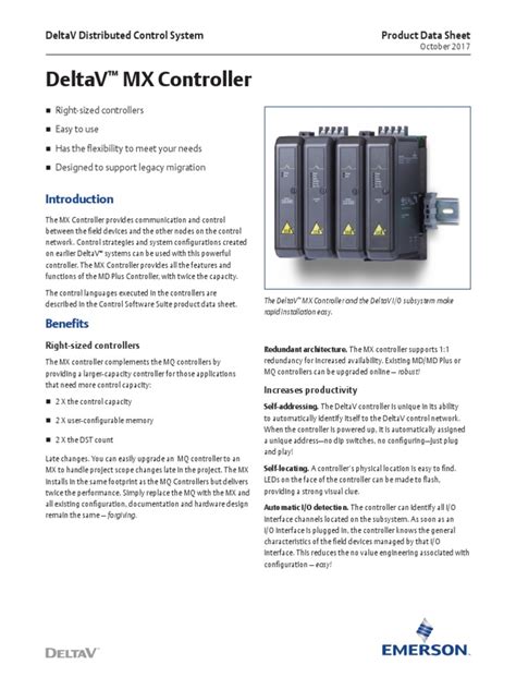 product data sheet deltav mx controller en 57726 pdf input output