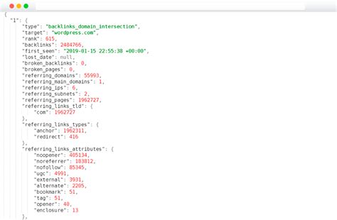 backlinks api access rapidly growing live index