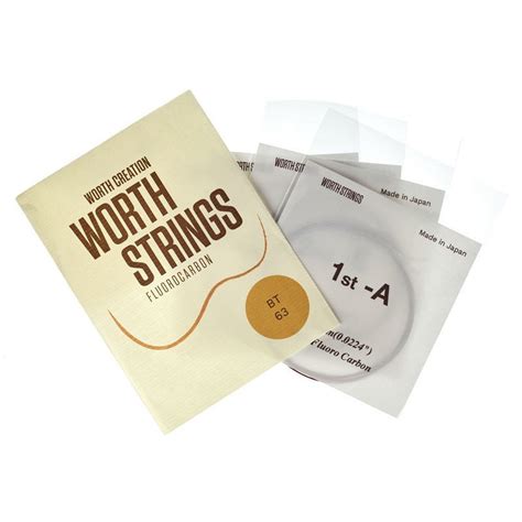 Tenor Ukulele Strings Worth Brown Double Set 1650