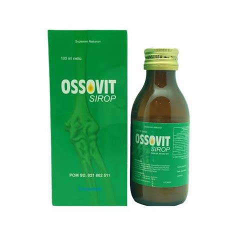 Jual Ossovit Sirop 100ml Original Produk Shopee Indonesia