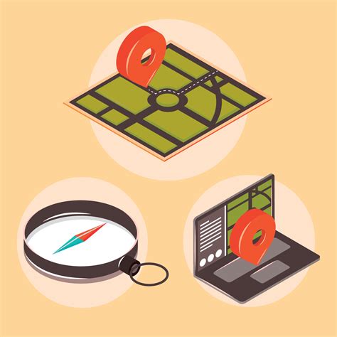 Icons Collection Gps Navigation Vector Art At Vecteezy