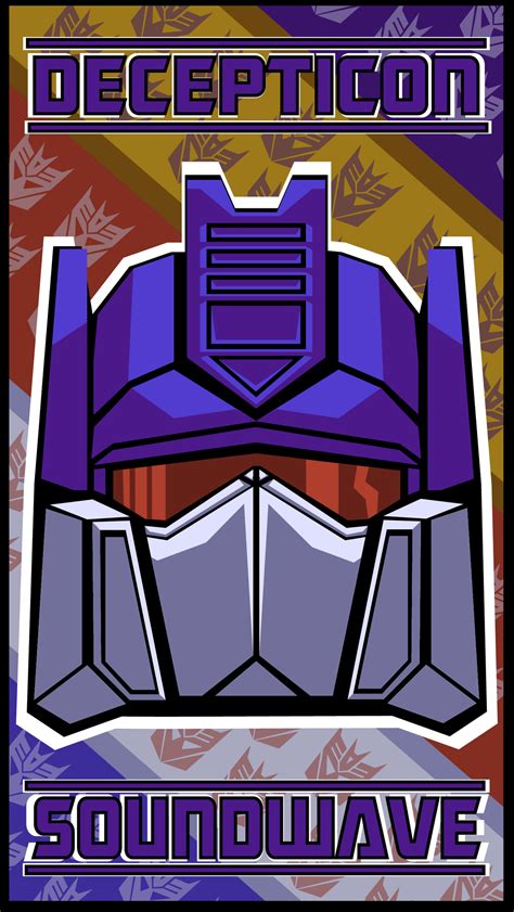 Soundwave G1 Head Poster/Wallpaper by iTyler03 on DeviantArt
