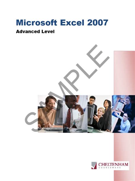 Sample Excel 2007 Advanced Manual Usa Pdf Microsoft Excel Net Present Value
