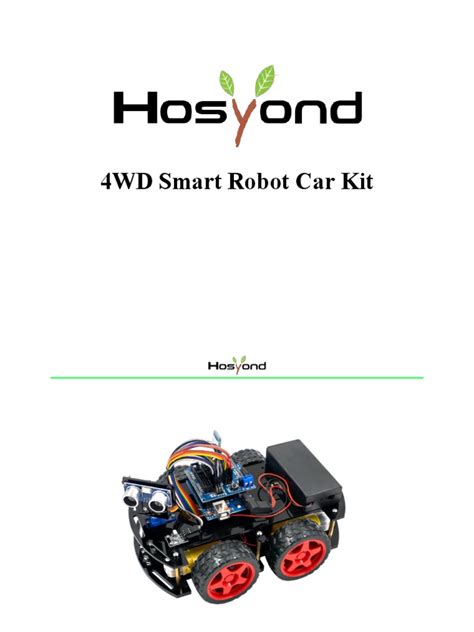 Hosyond 4wd Smart Robot Car Kit Download Free Pdf Arduino Bluetooth