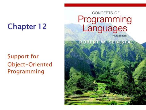 程序设计语言概念 Concepts Of Programming Languages 英文 第10版 第12章 Word文档在线阅读与下载 无忧文档