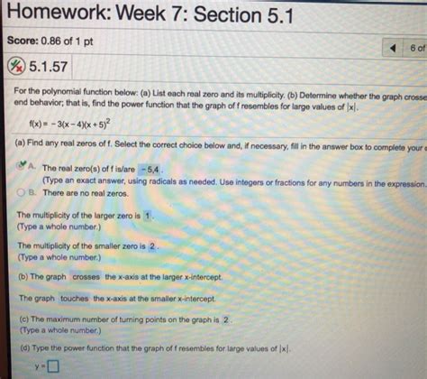 Solved D Type The Power Function That The Graph Of F Chegg Com
