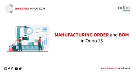 Bill Of Materials In Odoo 15 And Manufacturing Module No1 Erp Solution