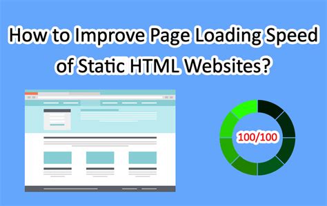 How To Improve Page Loading Speed Of Static Html Websites Webnots