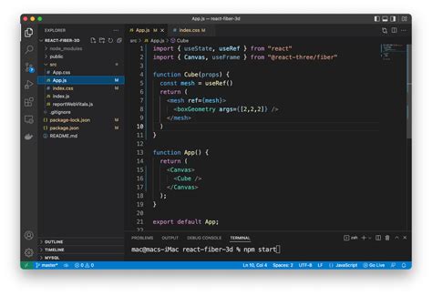 Three Js ด้วย React Three Fiber สอน Three Js