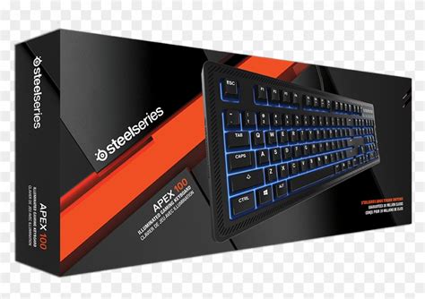 Products Keyboards Apex Steelseries Apex Keyboard HD Png Download X