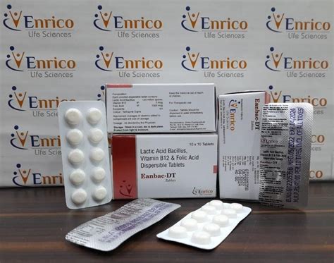 Eanbac Dt At Rs 40 Strip Lactic Acid Bacillus Dispersible Tablets In