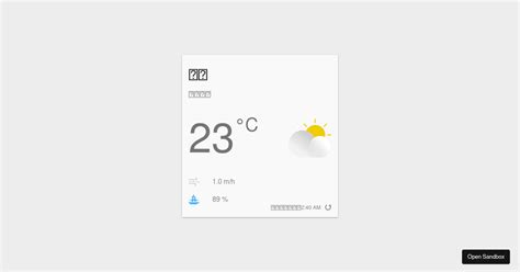 weather app fetch data with useeffect codesandbox